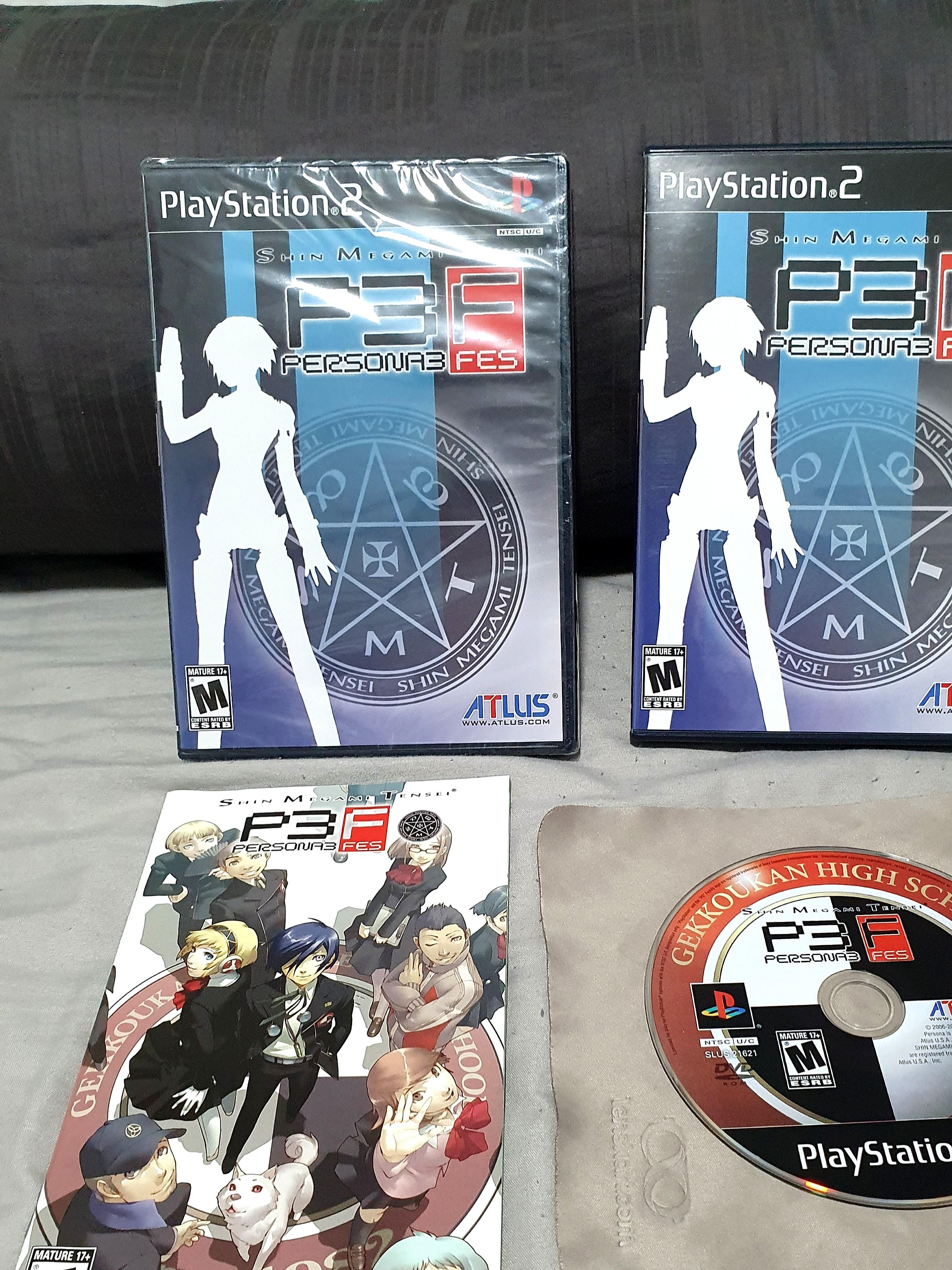 [Rare] Persona 3 FES - PS2 GAMES - (SEALED), Video Gaming, Video Games ...