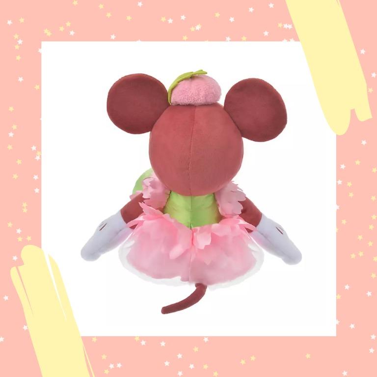 (PO) Authentic Japan Disney Minnie Mouse Cherry Blossom Sakura Plush ...