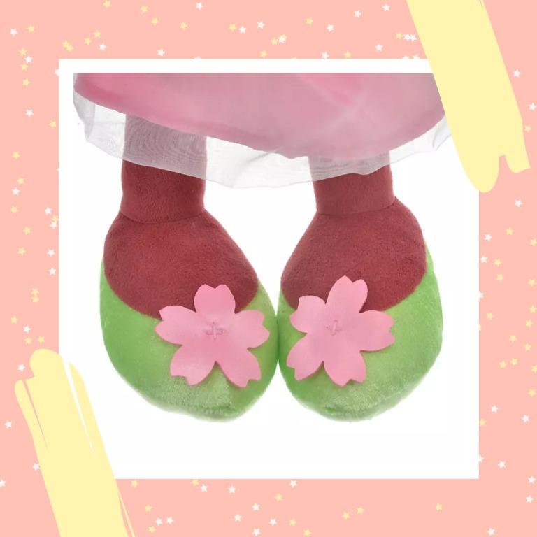 (PO) Authentic Japan Disney Minnie Mouse Cherry Blossom Sakura Plush ...