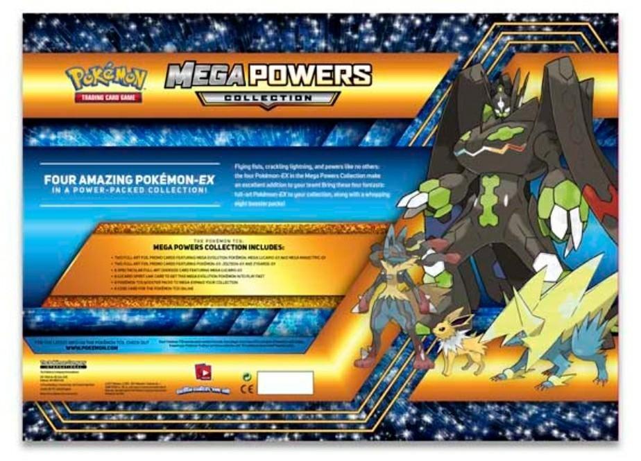 (Pokemon) Mega Powers Collection Box, Toys & Games, Board Games & Cards ...