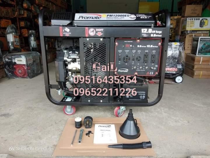 PROMATE 12kva Gasoline Industrial Generator Set - 2 Cylinder Engine ...