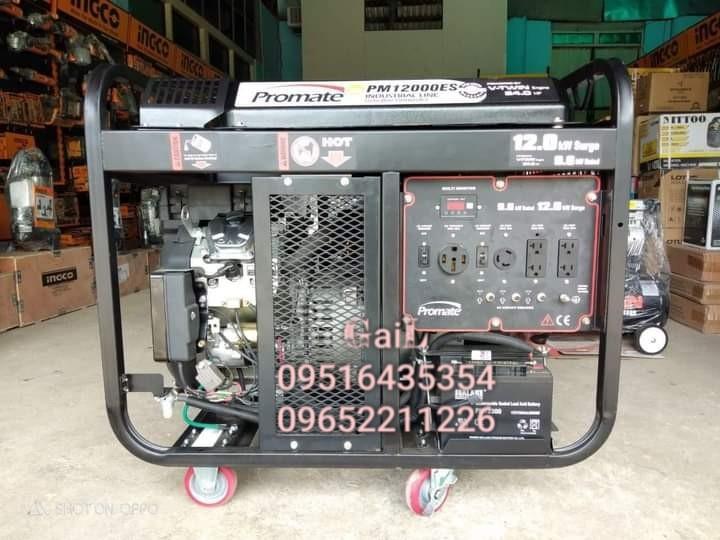 PROMATE 12kva Gasoline Industrial Generator Set - 2 Cylinder Engine ...