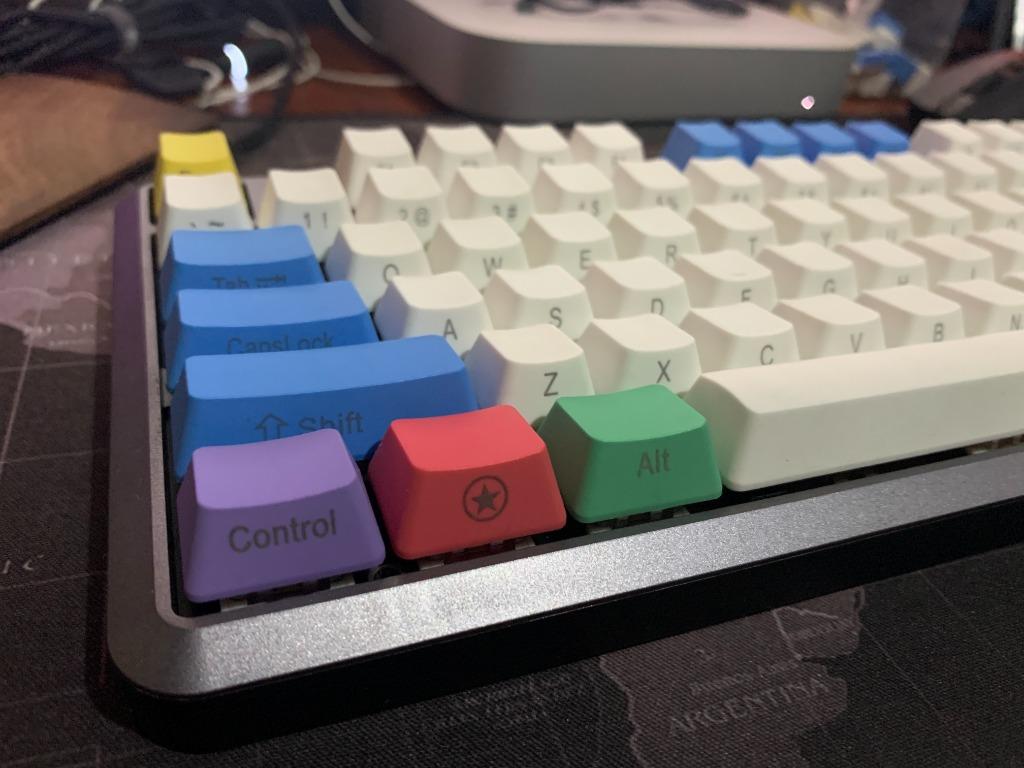 Rakk Lam-Ang Lite + Chalk Keycaps, Computers & Tech, Parts ...