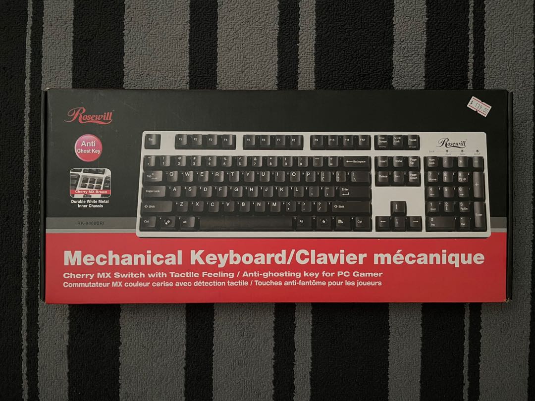 Rosewill Mechanical keyboard, Computers & Tech, Parts & Accessories ...