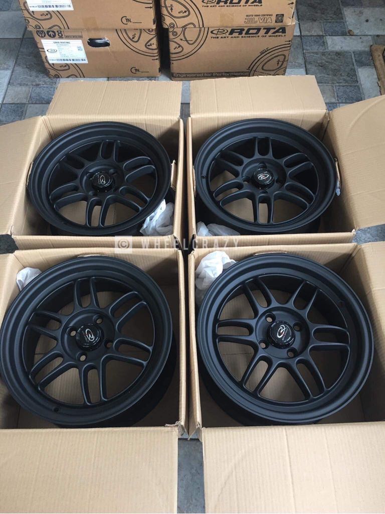 Rota TFS301 15, Car Parts & Accessories, Mags and Tires on Carousell
