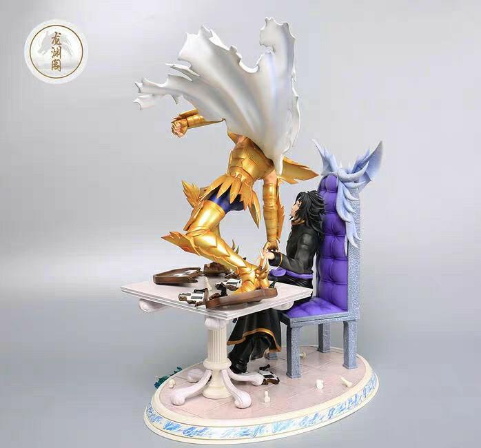Saint Seiya The Lost Canvas Statue Virgo Ashimita and Cancer Manigold ...