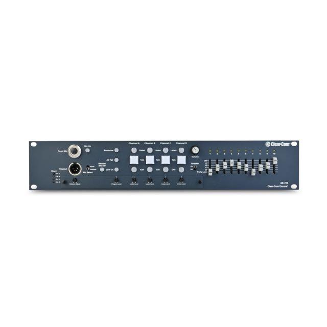 SB-704 4-Channel 2RU Switchboard Main Station Clearcom, Electronics ...