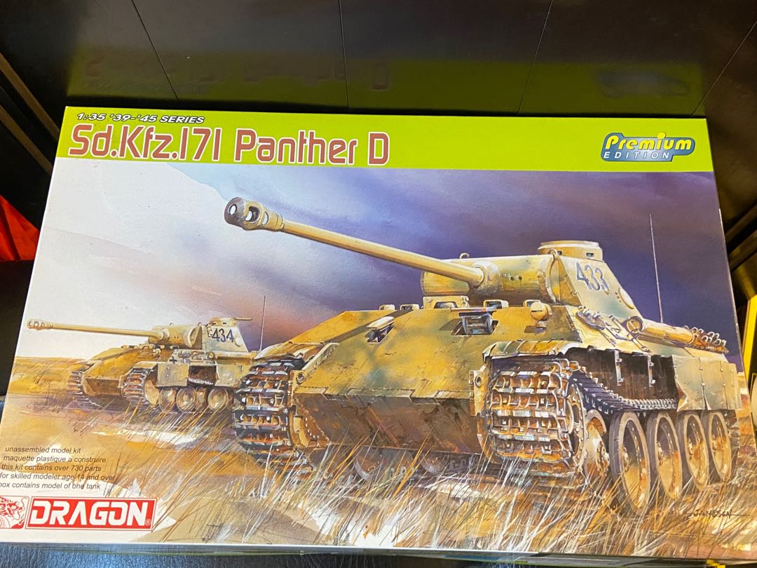 Sd.Kfz.171 Panther D dragon 6299 威龍模型 威龍6299 威龍 6299 1/35 1:35 Sd.Kfz ...