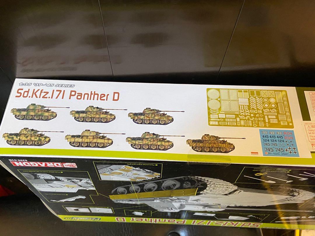 Sd.Kfz.171 Panther D dragon 6299 威龍模型 威龍6299 威龍 6299 1/35 1:35 Sd.Kfz ...