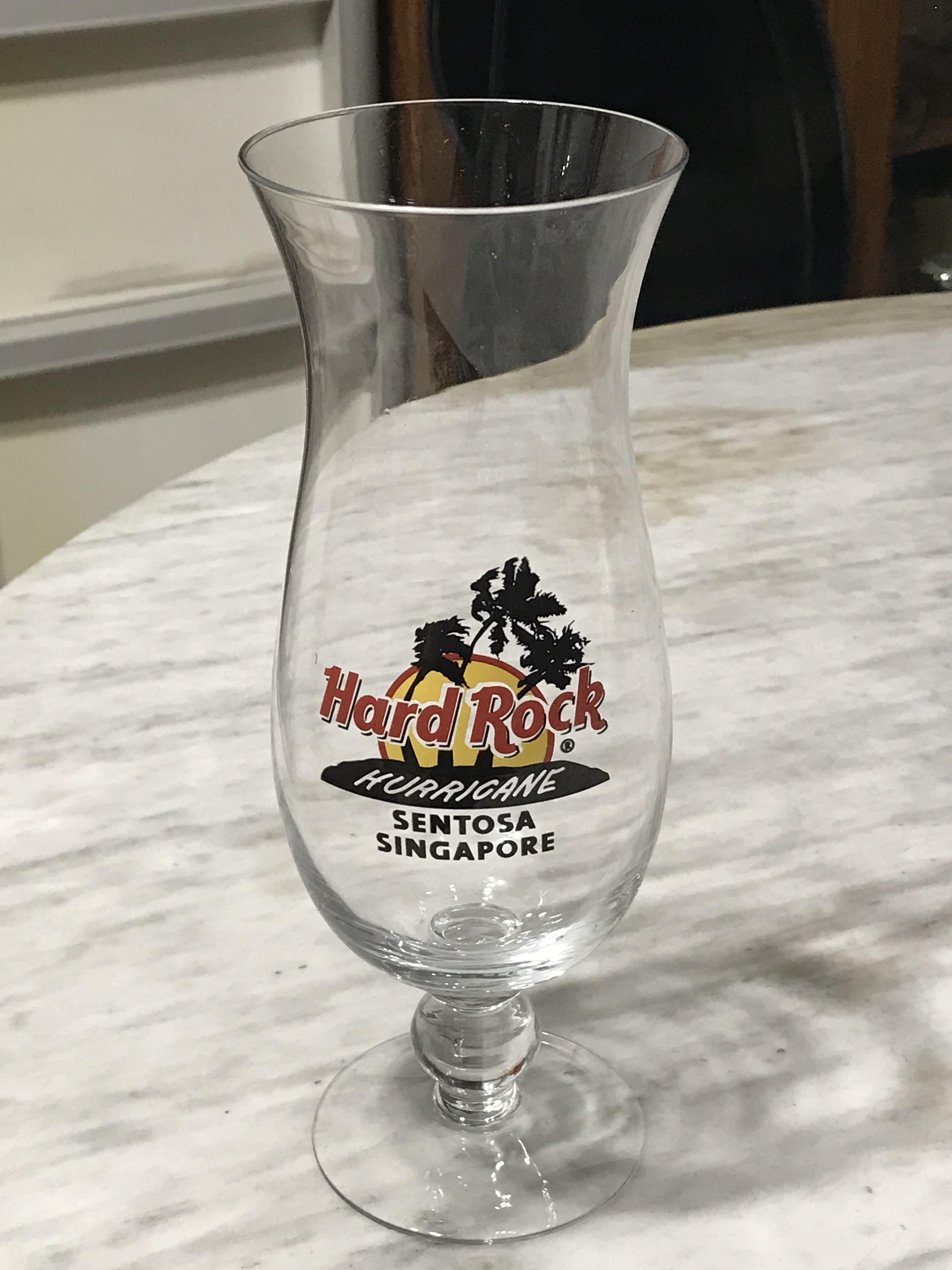 SENTOSA SINGAPORE Hard Rock Hurricane Glass, Hobbies & Toys ...