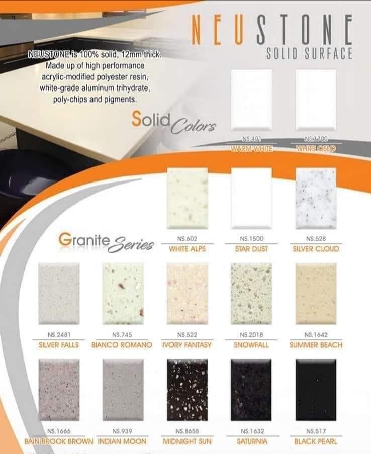 Solid surface counter top, Commercial & Industrial, Construction ...