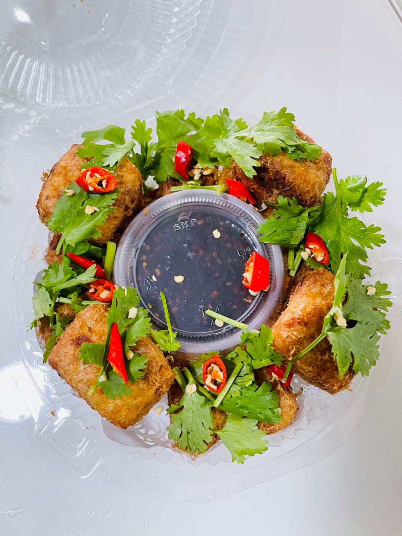 Tahu Begedil (Tofu puff filled with potatoes & minced meat), Food ...