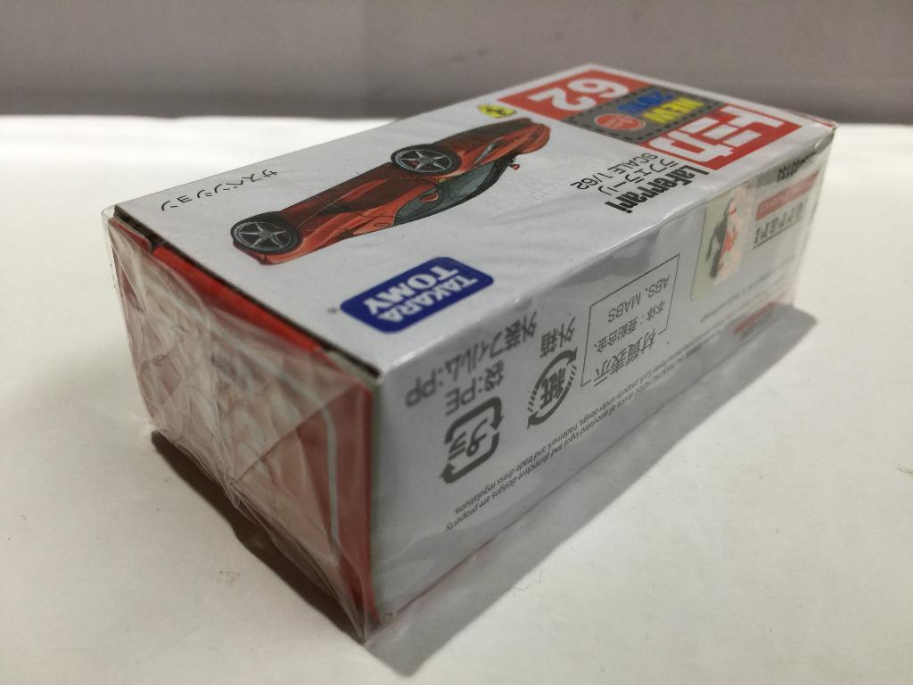 TAKARA TOMY TOMICA 62 1/62 LaFerrari (10184) (PIU22), 興趣及遊戲, 玩具 & 遊戲類 ...