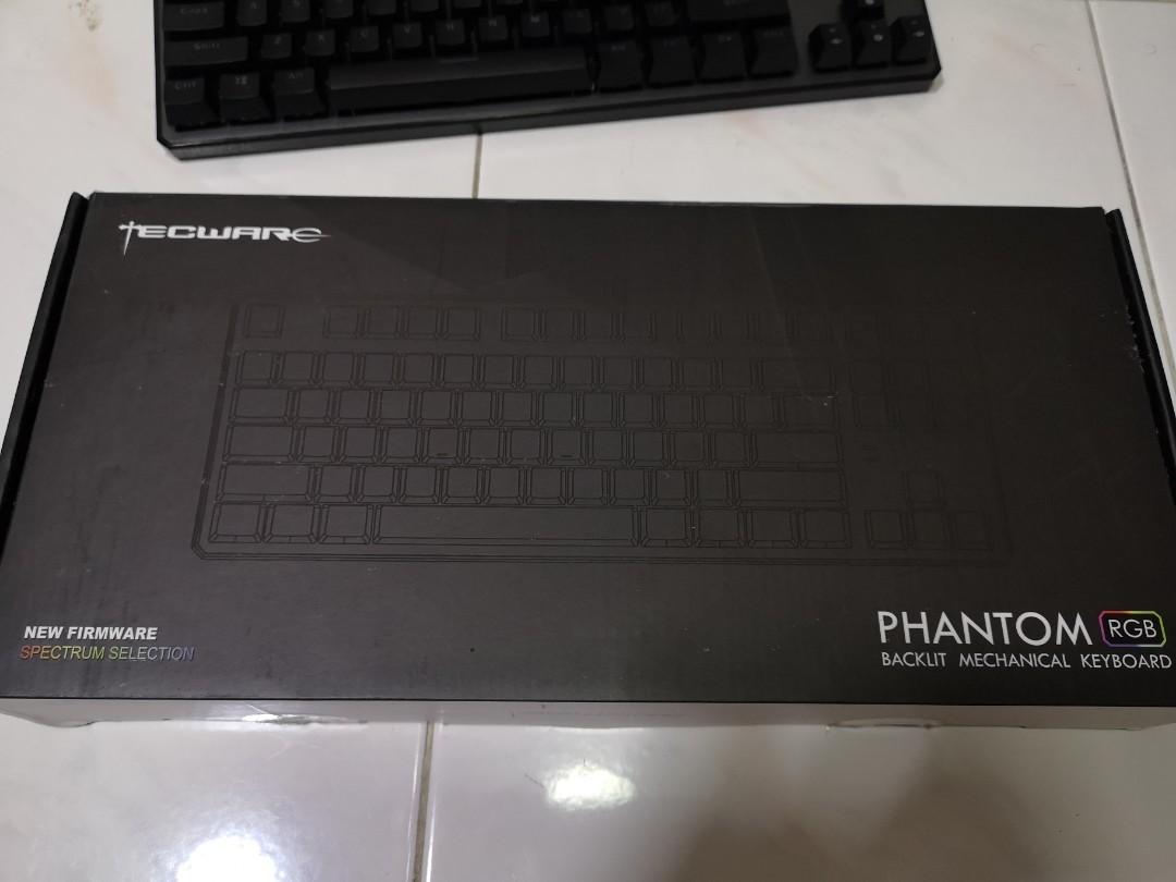 Tecware Phantom RGB Keyboard Blue Switch 95% New With Box, Computers ...