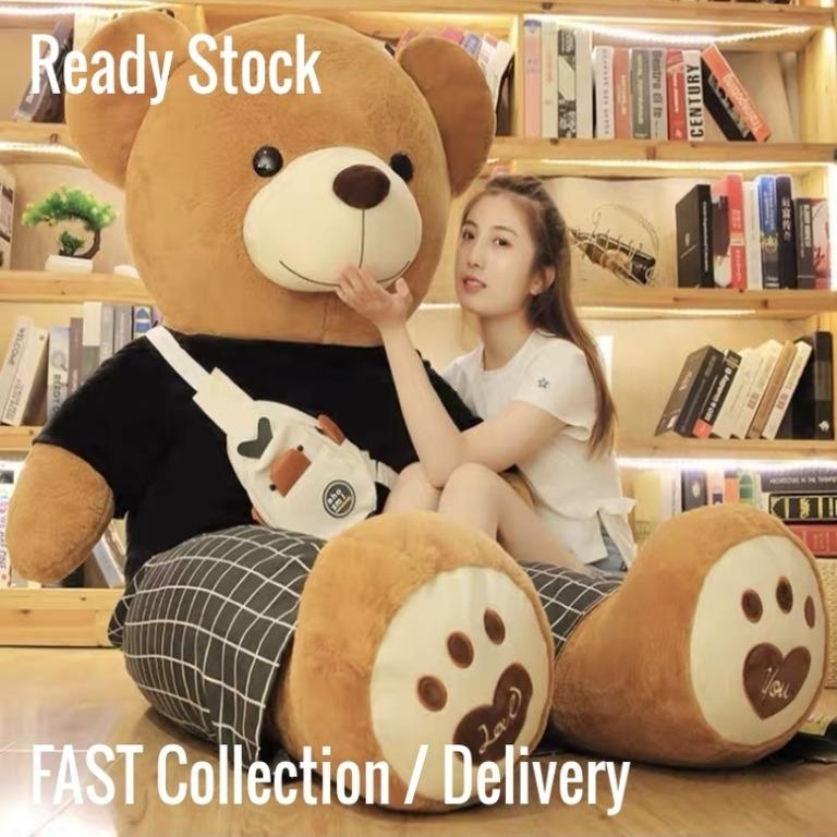 Giant Plush Teddy Bear, Soft Toy, 200 Cm, 78 Inches, Feet, | atelier ...