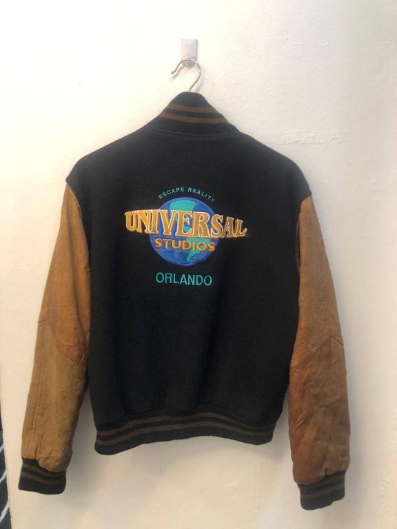 Vintage UNIVERSAL STUDIOS ORLANDO VARSITY JACKET, Men's Fashion, Coats ...