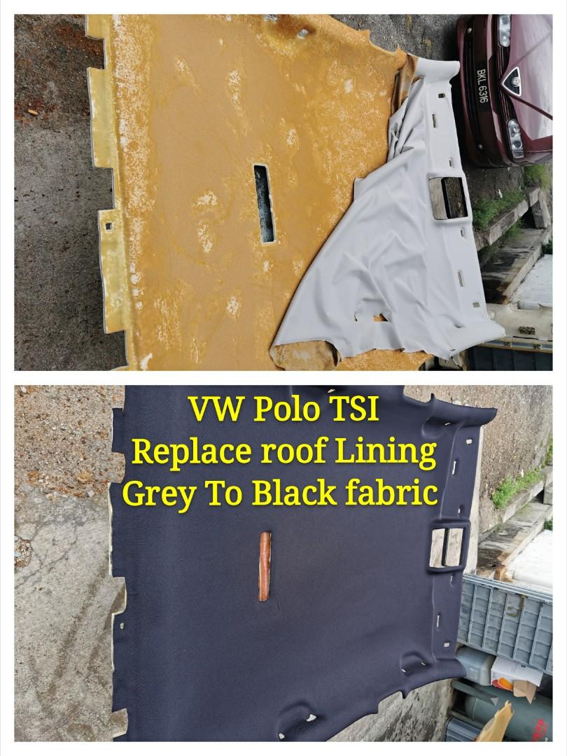 VW Polo Roof lining, Auto Accessories on Carousell