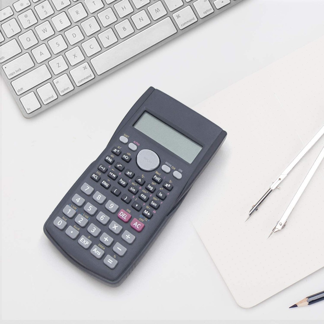 [12701] Helect 2-Line Engineering Scientific Calculator, Suitable for ...
