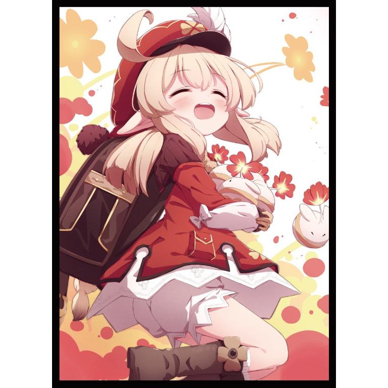 Genshin Impact Klee Anime Chara Comiket Doujin Card Sleeve (illust ...