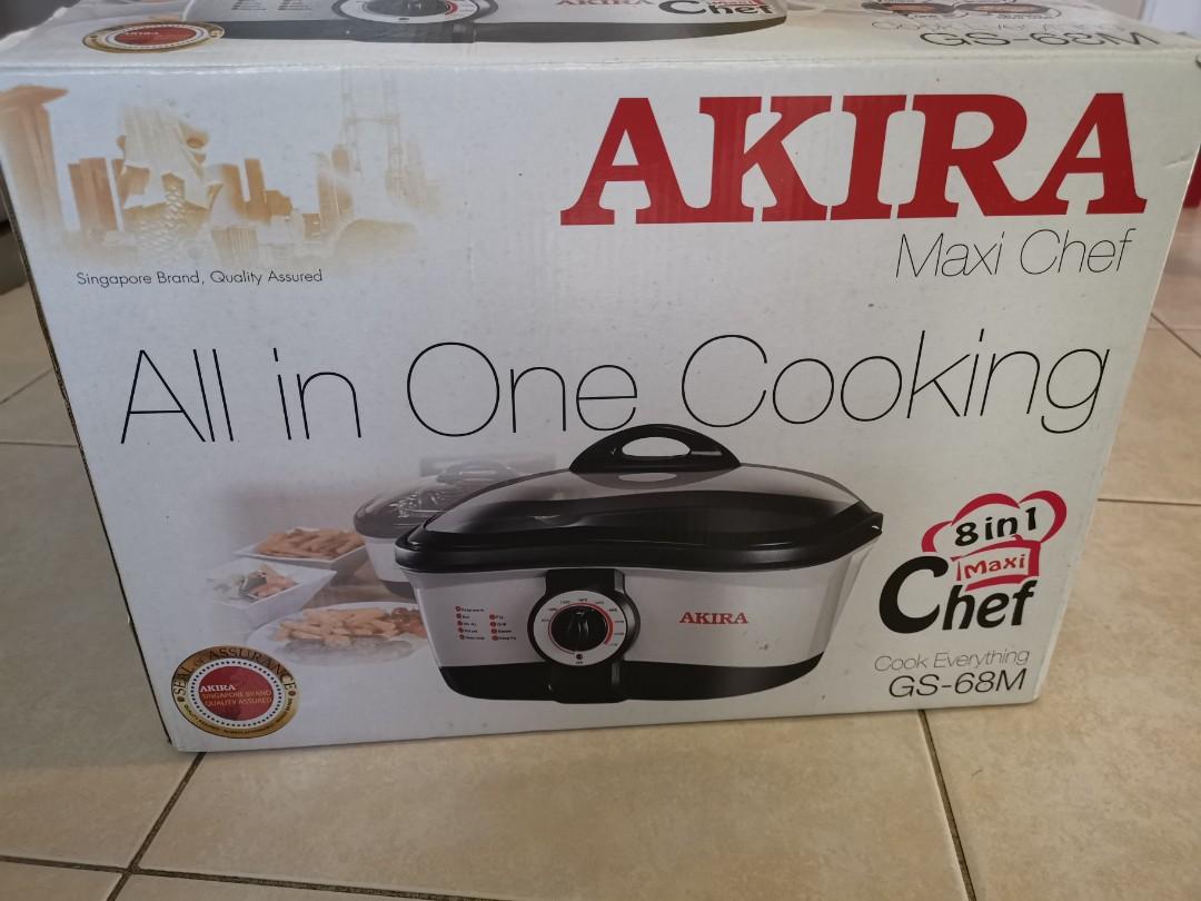 Akira 8 in 1 multi cooker, TV & Home Appliances, Kitchen Appliances ...