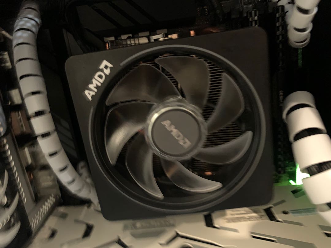AMD wraith prism RGB CPU cooler, Computers & Tech, Parts & Accessories ...