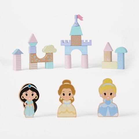 Anko Wooden Block Set / Wooden Disney Princess Castle Set / Wooden Pooh ...