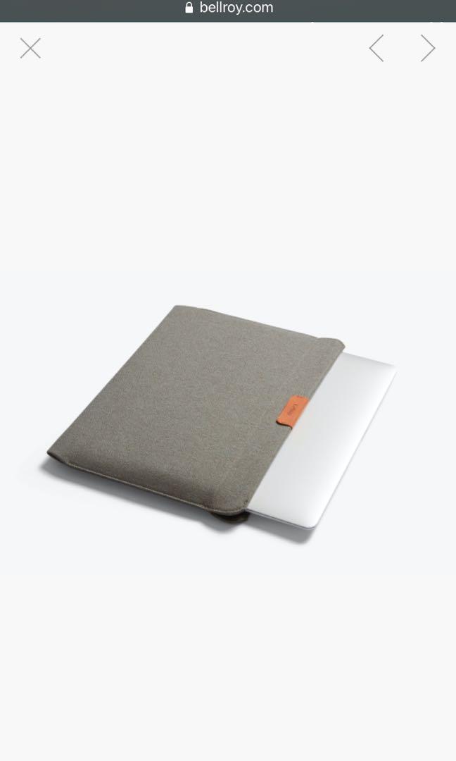 Bellroy MacBook notebook laptop case sleeve 13”inch grey 13吋 電腦袋, 電腦＆科技 ...