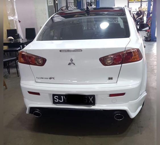 BODYKIT LANCER EX 09-12 EVO MITSUBISHI FULL KIT 2009 2010 2011 2012 ...