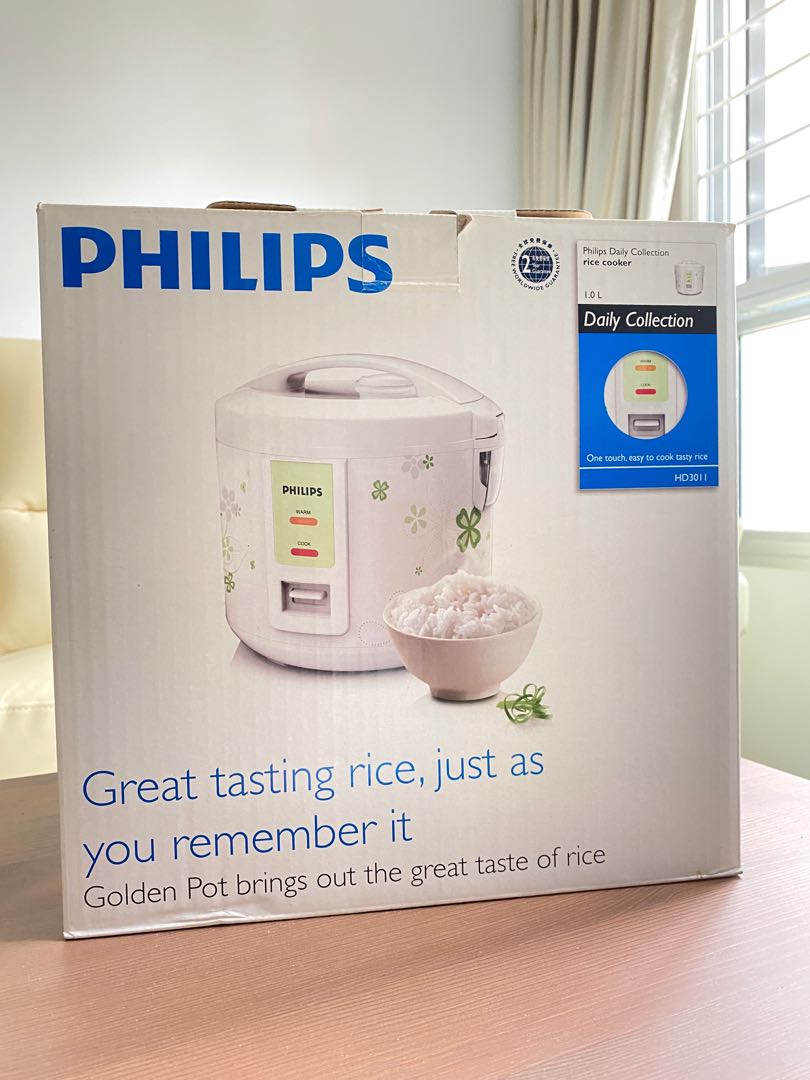 Brand New Philips Rice Cooker HD3011/08, TV & Home Appliances, Kitchen ...