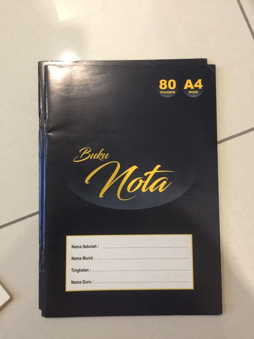 Buku nota sekolah note book, Hobbies & Toys, Books & Magazines ...