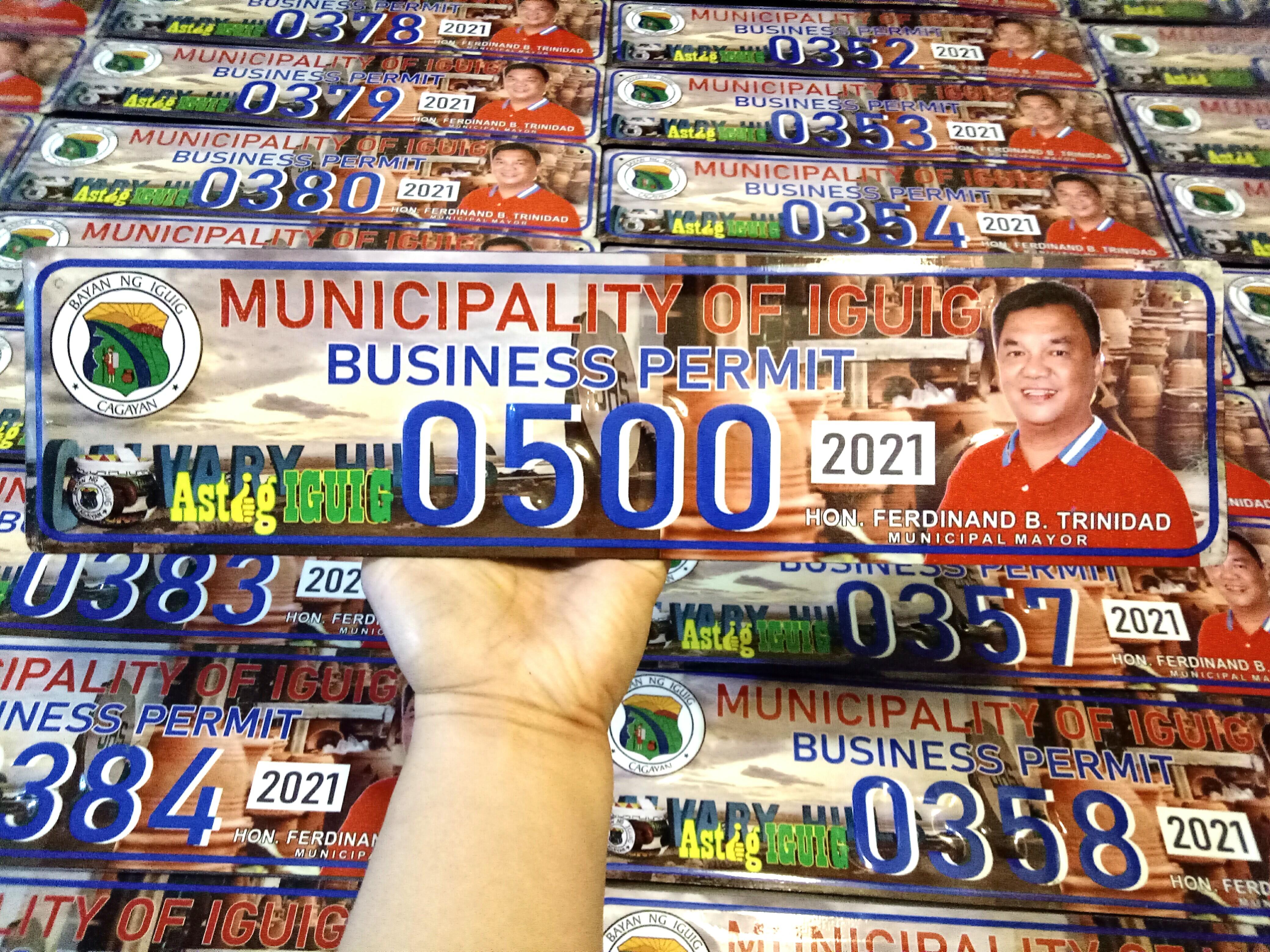 Business registration plate, motor plate tricyclr plate house number ...