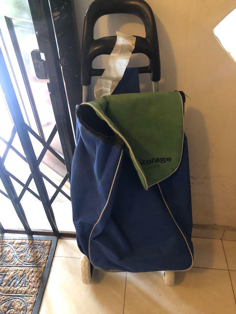Cold Storage Shopping Trolley, Free Items on Carousell
