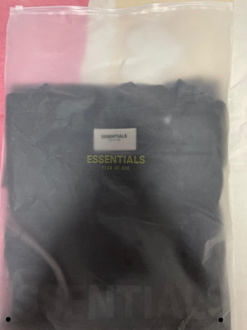 Essentials FOG Black, Men's Fashion, Tops & Sets, Formal Shirts on ...