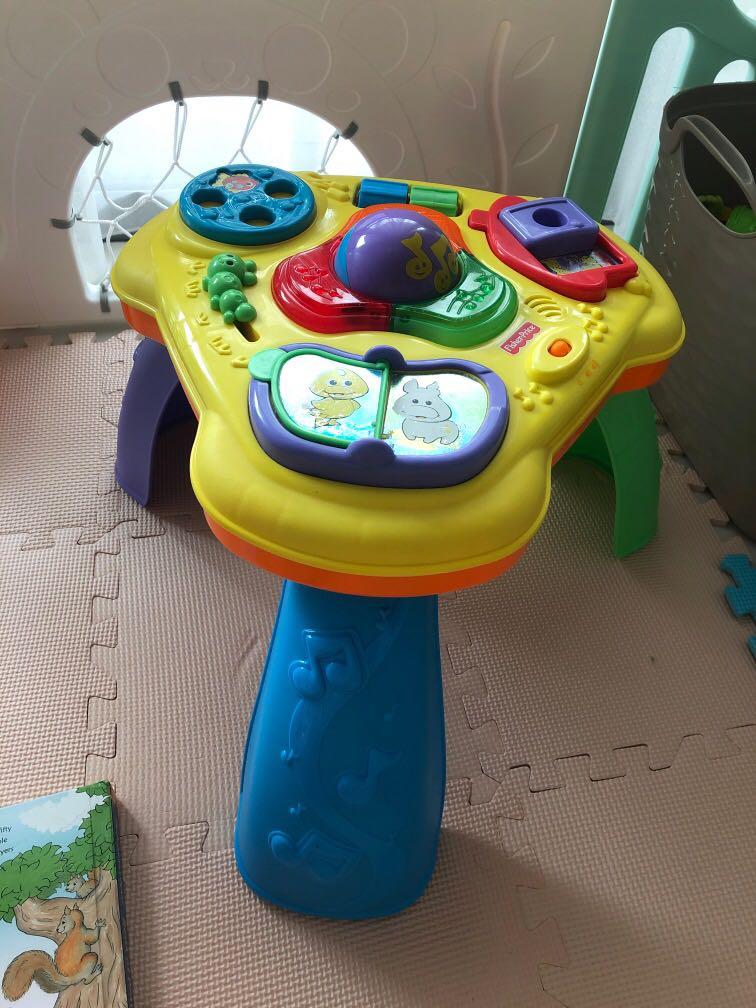Fisher Price Activity Table, Babies & Kids, Infant Playtime on Carousell