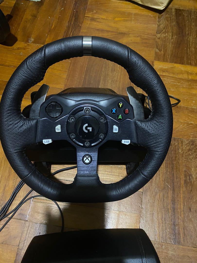 G920 Logitech Sim Racing Wheel, Video Gaming, Gaming Accessories ...