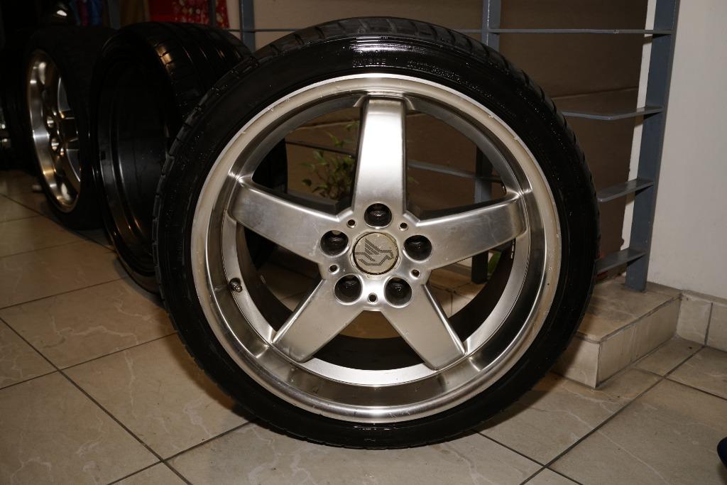 Hamann HM2 replica rims x4 18x8 1/2, Car Accessories, Tyres & Rims on ...