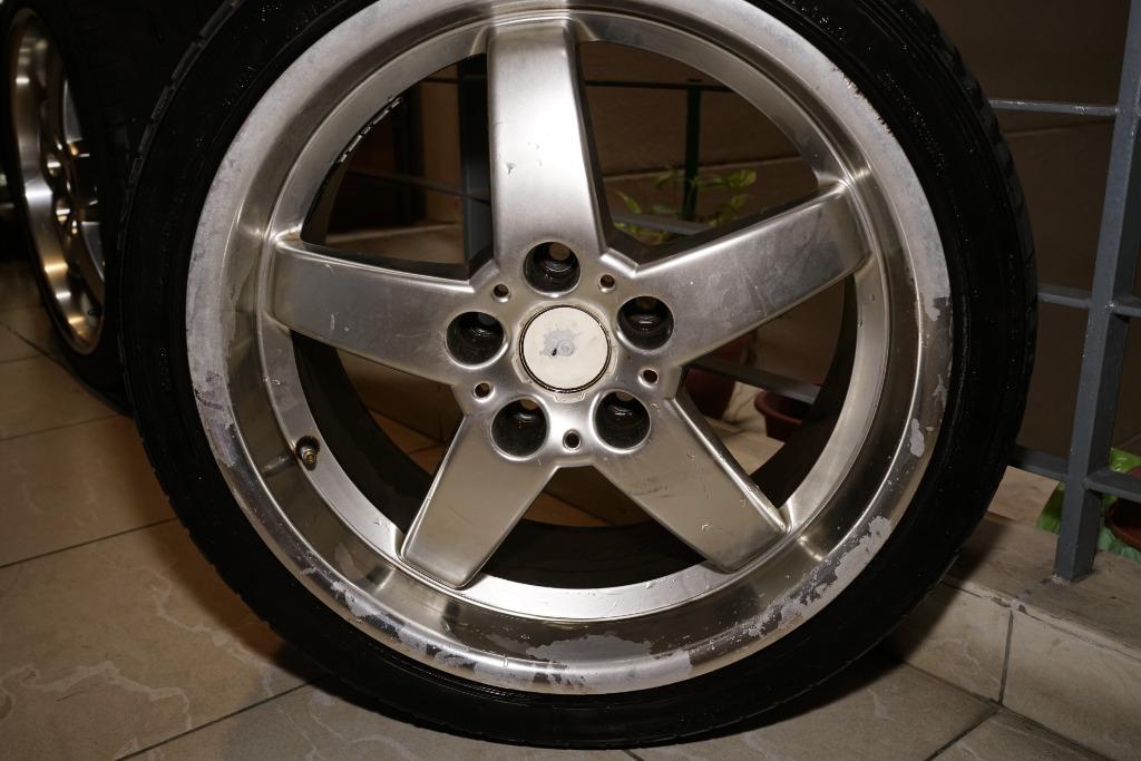 Hamann HM2 replica rims x4 18x8 1/2, Car Accessories, Tyres & Rims on ...