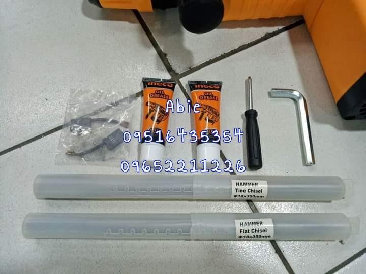 INGCO Industrial PDB15006 1500w Demolition Breaker / Jack Hammer with ...