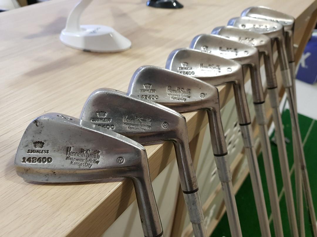 Kenneth Smith Golf Iron Set Vintage, Sports Equipment, Sports & Games ...