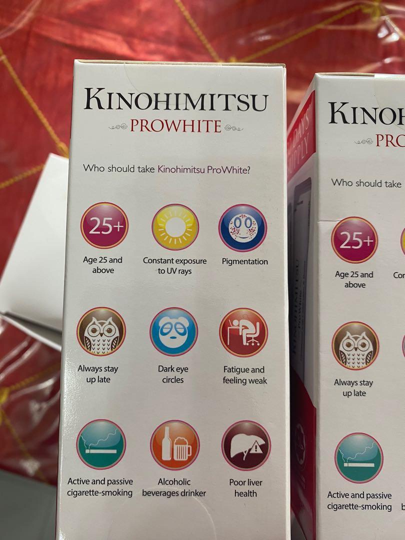 [MIX&MATCH] Kinohimitsu Prowhite Collagen Drink, Health & Nutrition ...