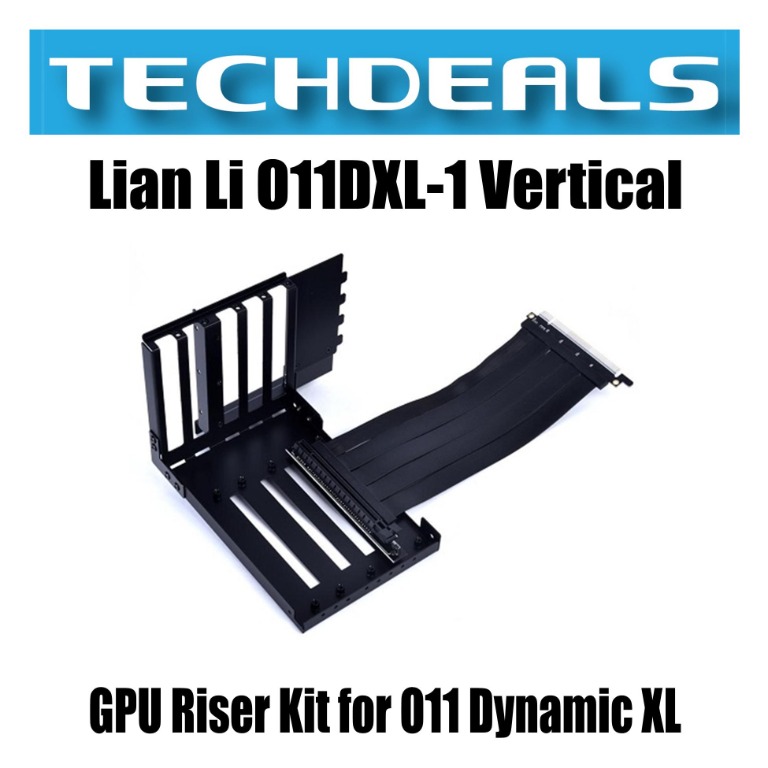 Lian Li O11DXL-1 Vertical GPU Riser Kit for O11 Dynamic XL, Computers ...