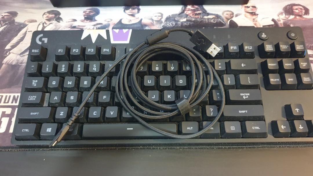 Logitech G Pro Keyboard Romer tactile switch, Computers & Tech, Parts ...