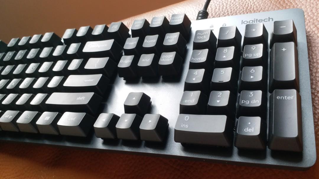 Logitech K840 Mechanical Keyboard (Tactile), Computers & Tech, Parts ...