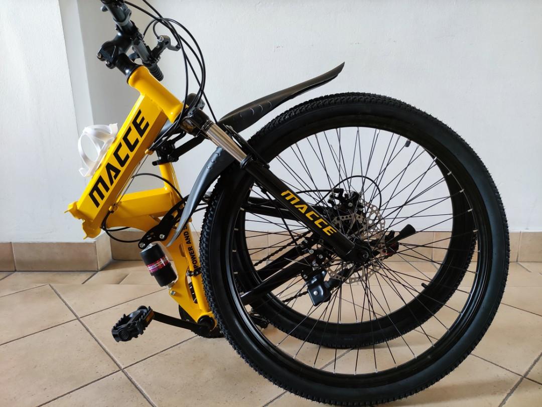 Macce Foldable Mountain Bike, Bicycles & PMDs, Bicycles, Mountain Bikes ...