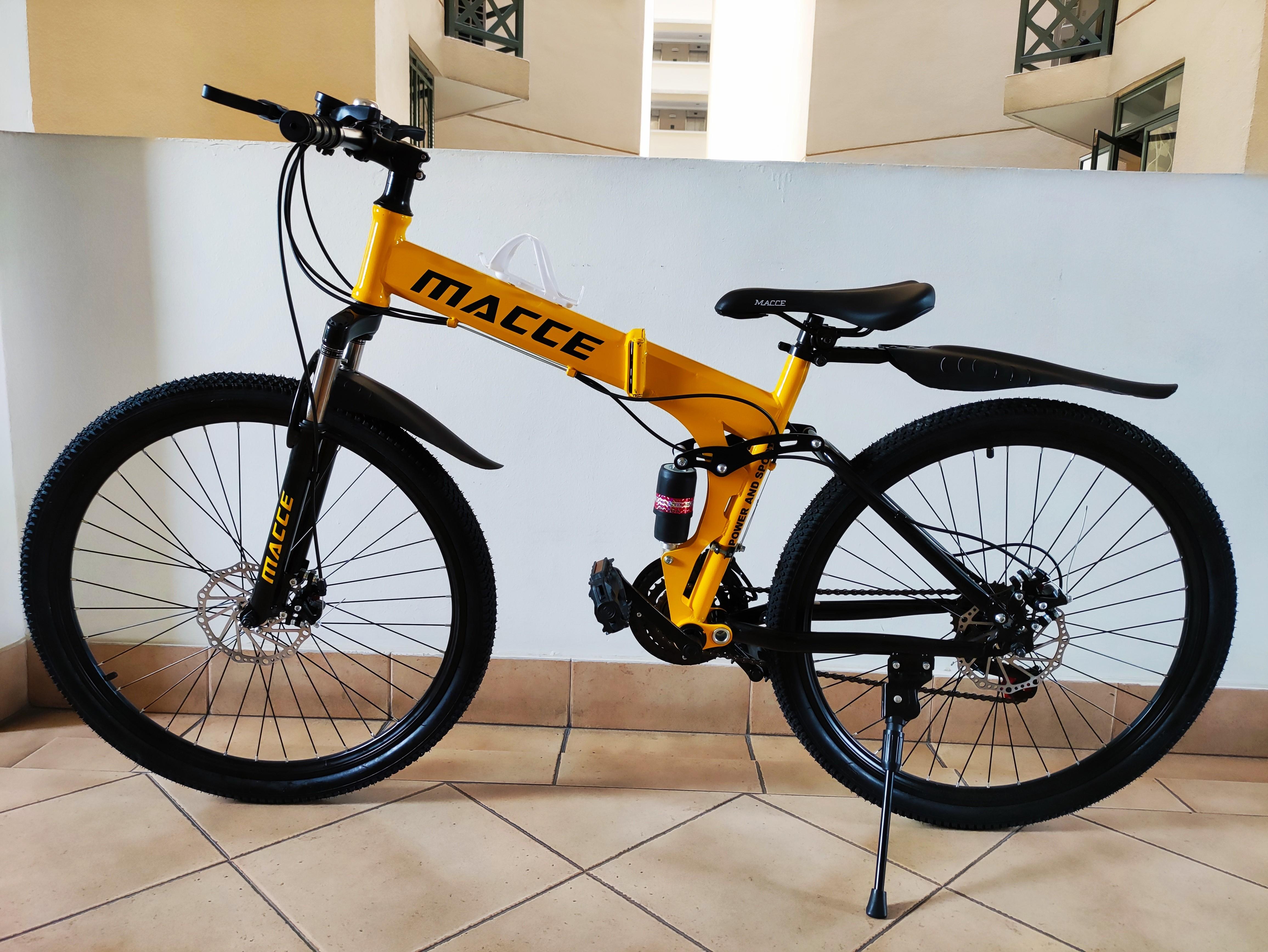 Macce Foldable Mountain Bike, Bicycles & PMDs, Bicycles, Mountain Bikes ...