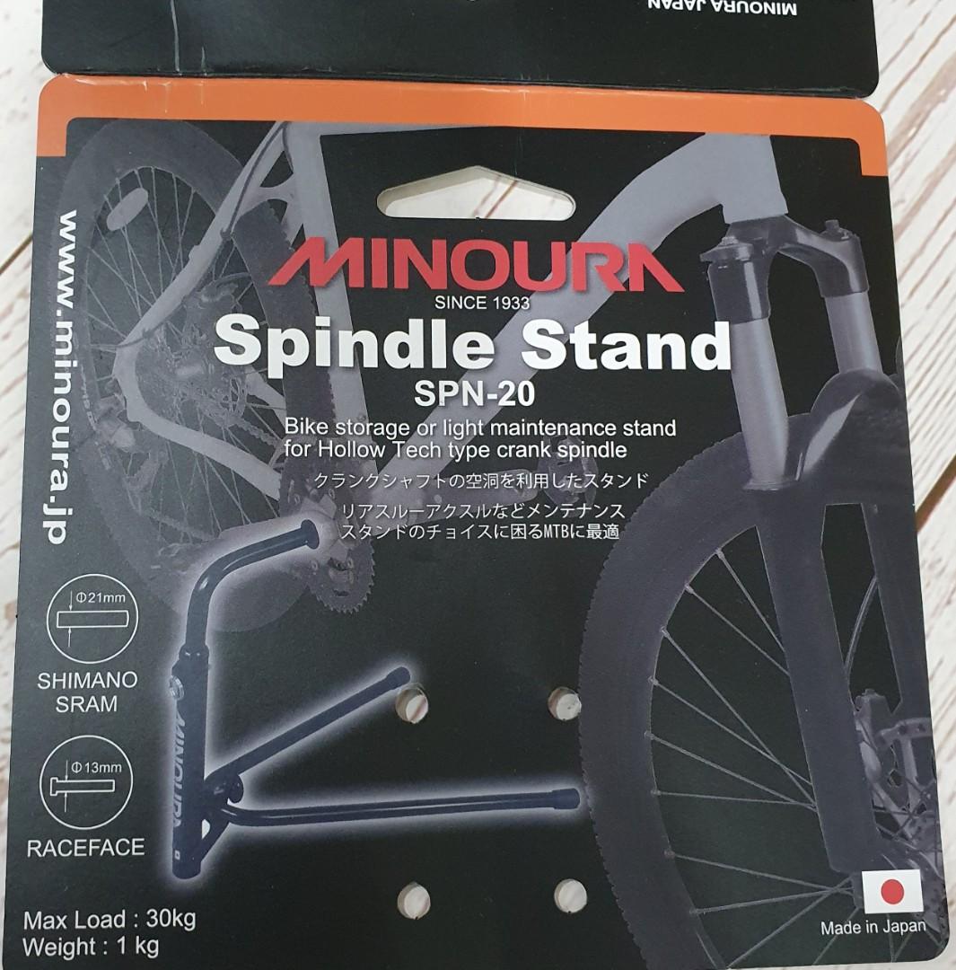 Minoura Spindle Stand SPN -20, Sports Equipment, Bicycles & Parts ...