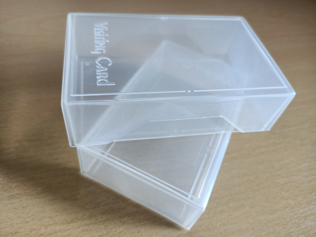 Name Card Box, Hobbies & Toys, Stationery & Craft, Stationery & School ...