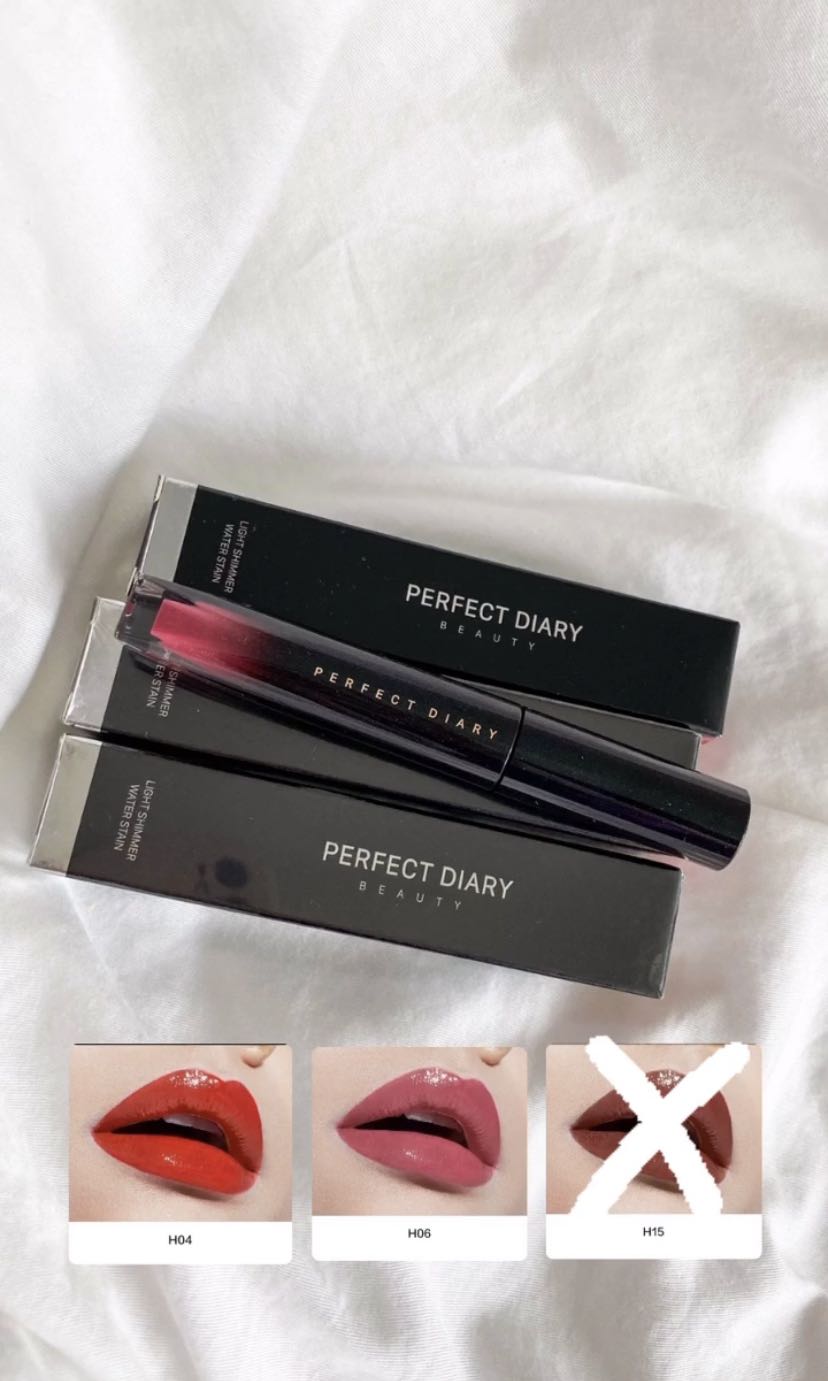 Perfect Diary Beauty light shimmer water stain, Beauty & Personal Care ...