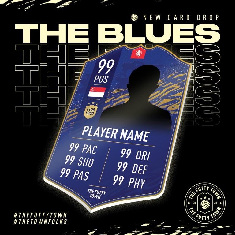Personalised FIFA Ultimate Team FUT Card - The Blues (Chelsea Stamford ...