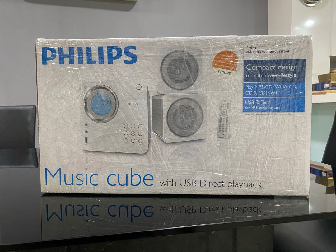 Philips Cube Micro Sound System, Audio, Portable Audio Accessories on ...